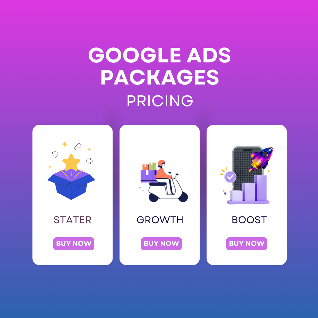 Google Ads Packages and Pricing