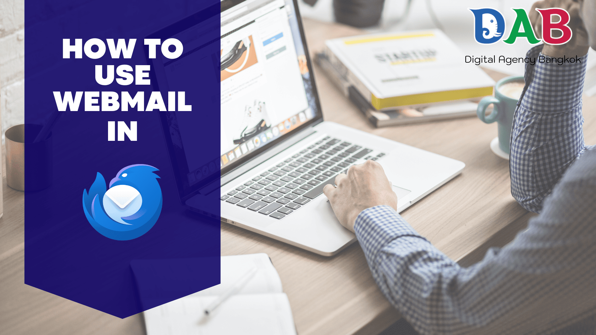 How to use webmail in thunderbird